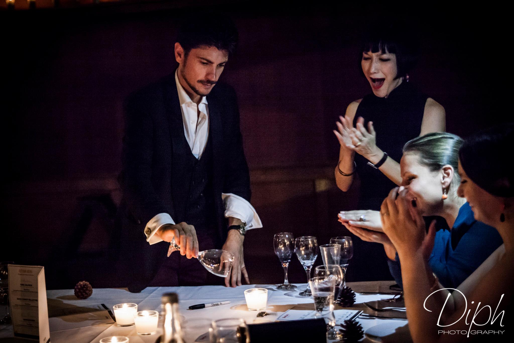 ROVING TABLE MAGIC IS COVID SAFE ! - ADAM MADA MAGICIAN